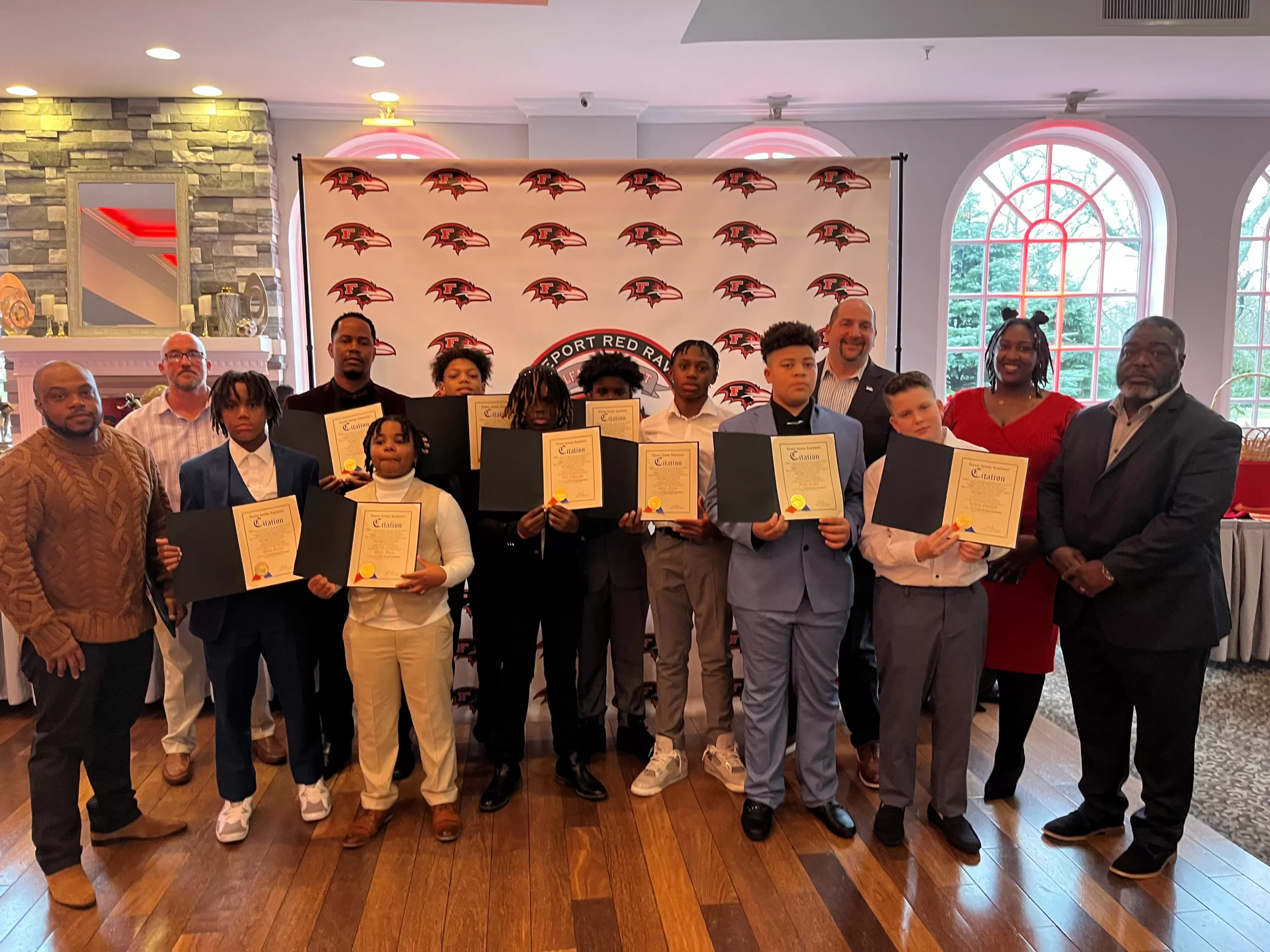 Legislator Koslow Honors Young Athletes from Freeport Red Ravens - Long ...