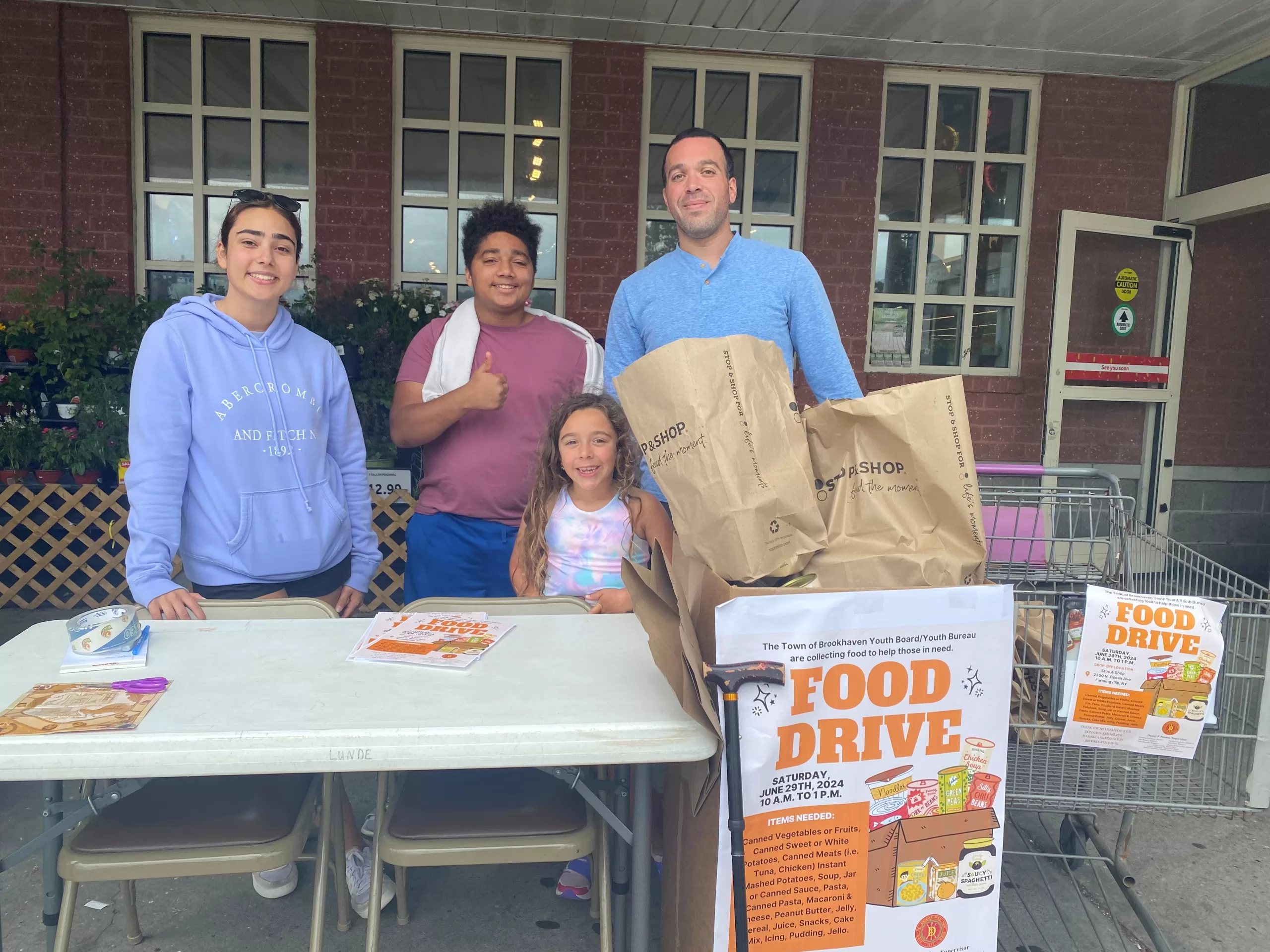 Town of Brookhaven Holds Food Drives for Residents in Need - Long ...