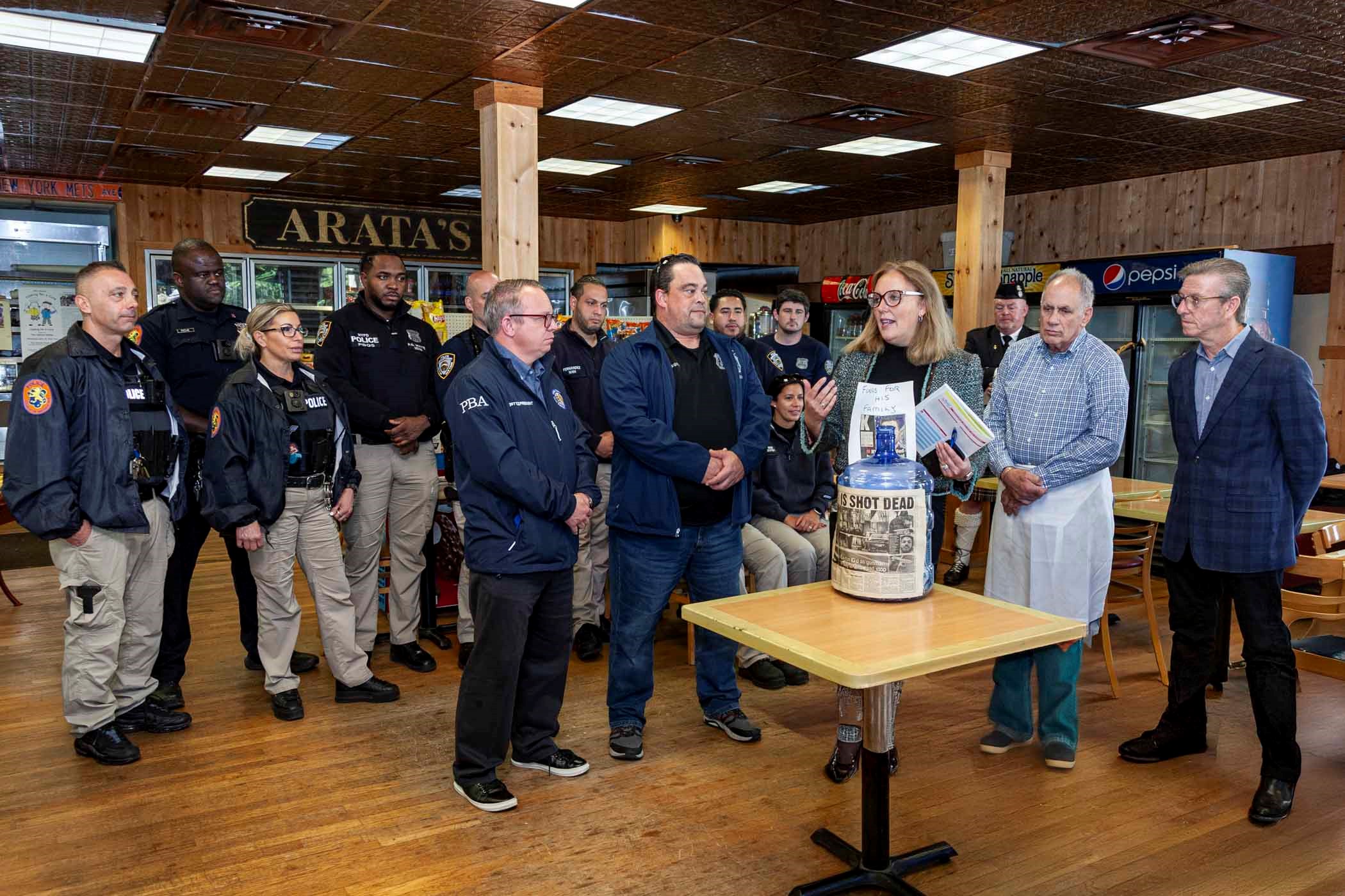 Deli Raises $1,000 for Family of Slain NYPD Officer - Long Island Life ...