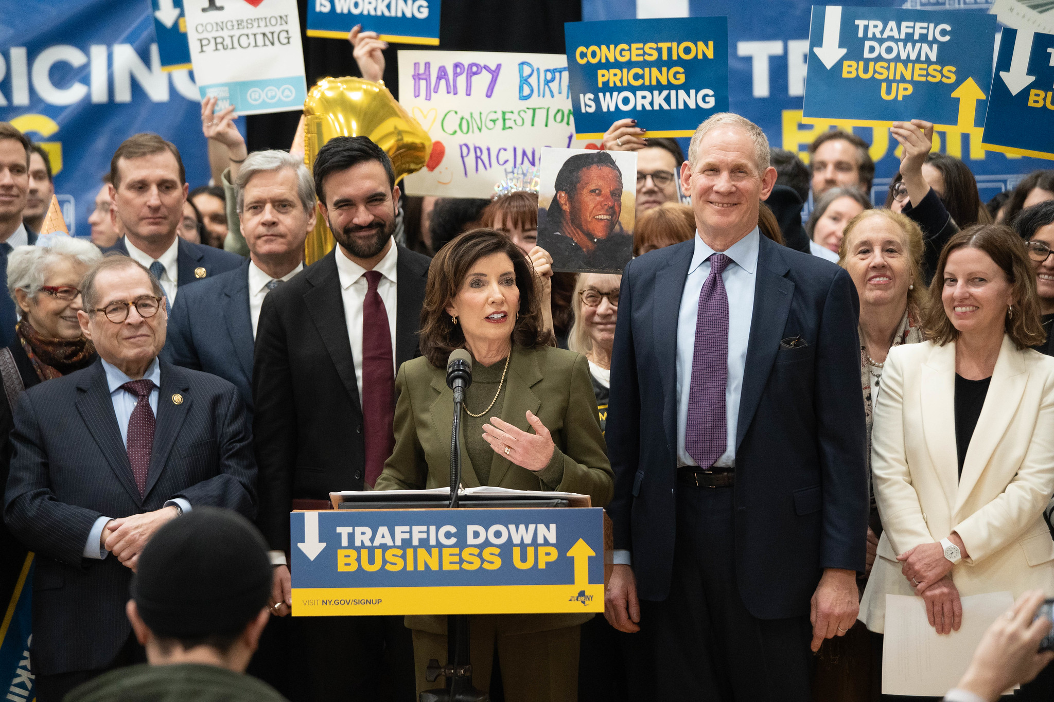 Hochul Touts Congestion Pricing Success - Long Island Life & Politics
